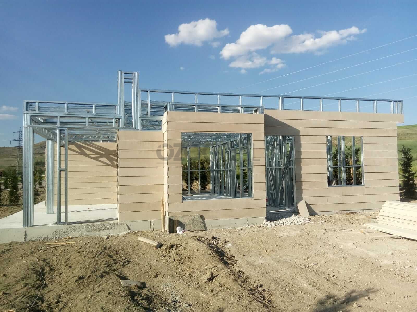 Kasımpatı Hafif Çelik Villa - Ankara - 93 m2